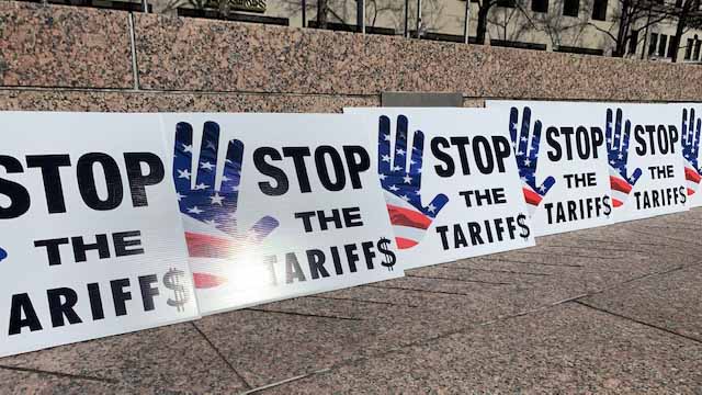 122. Tariffs, Protests and Wine